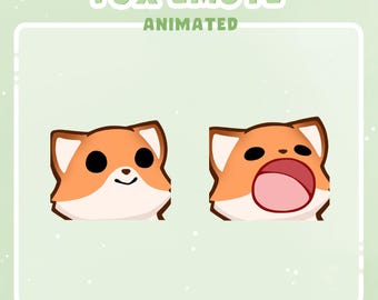 Fox | Animated Bongo Emote for Twitch, Discord and Youtube | 2 ...