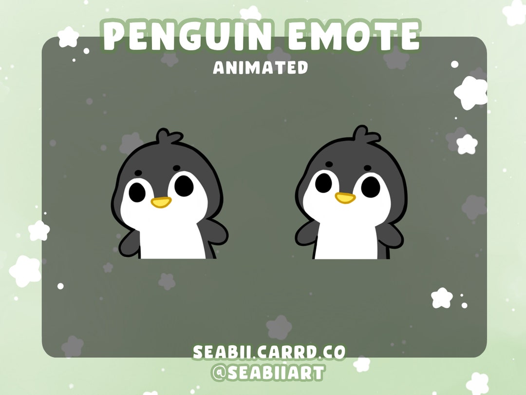 Penguin Animated Wiggle Dance Emote for Twitch, Discord and Youtube 2 ...