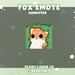 Fox Animated Bongo Emote for Twitch, Discord and Youtube 2 Different ...