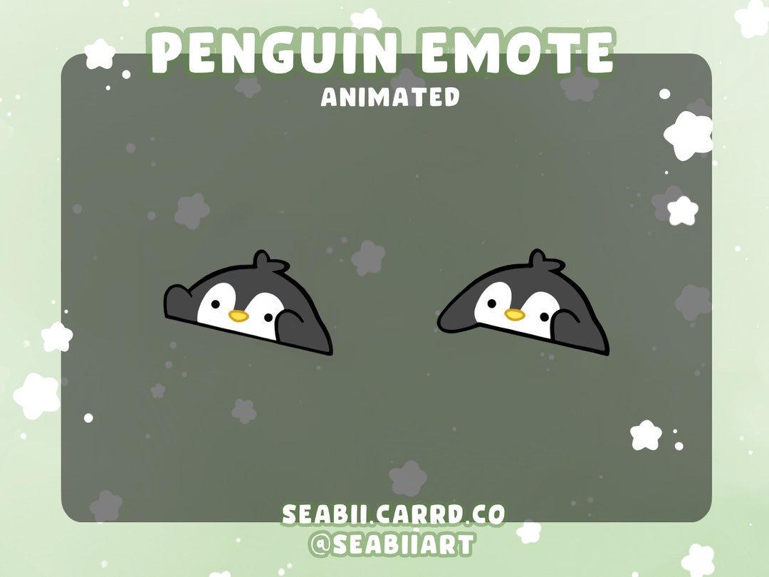 Penguin Animated Bongo Emote for Twitch, Discord and Youtube 2 ...