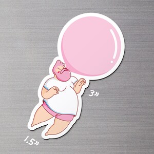 Imán de oso de chicle: arte LGBTQ para el orgullo, decoración para el ...