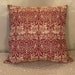 William Morris Brer Rabbit Red Cushion Cover With Zip - Etsy