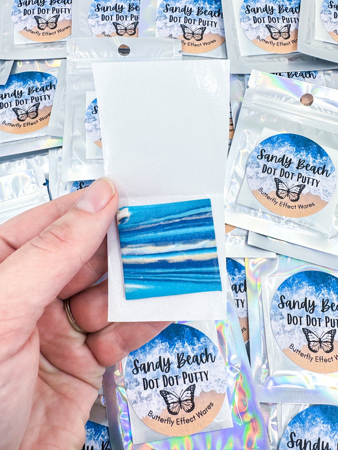 Sandy Beach Dot Dot Putty Scented Diamond Painting Putty Scented Craft ...