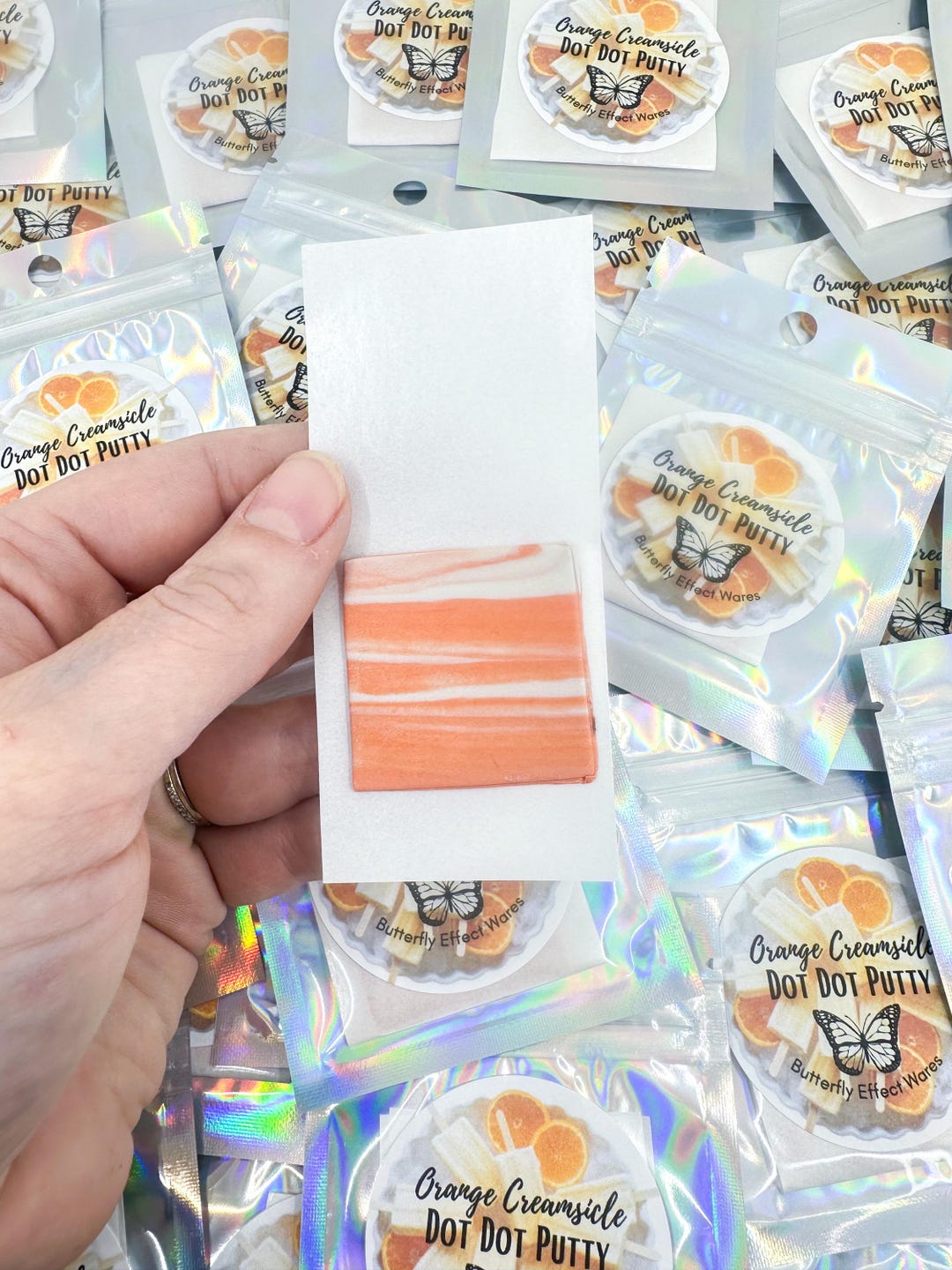 Orange Creamsicle Dot Dot Putty | Scented Diamond Painting Putty ...