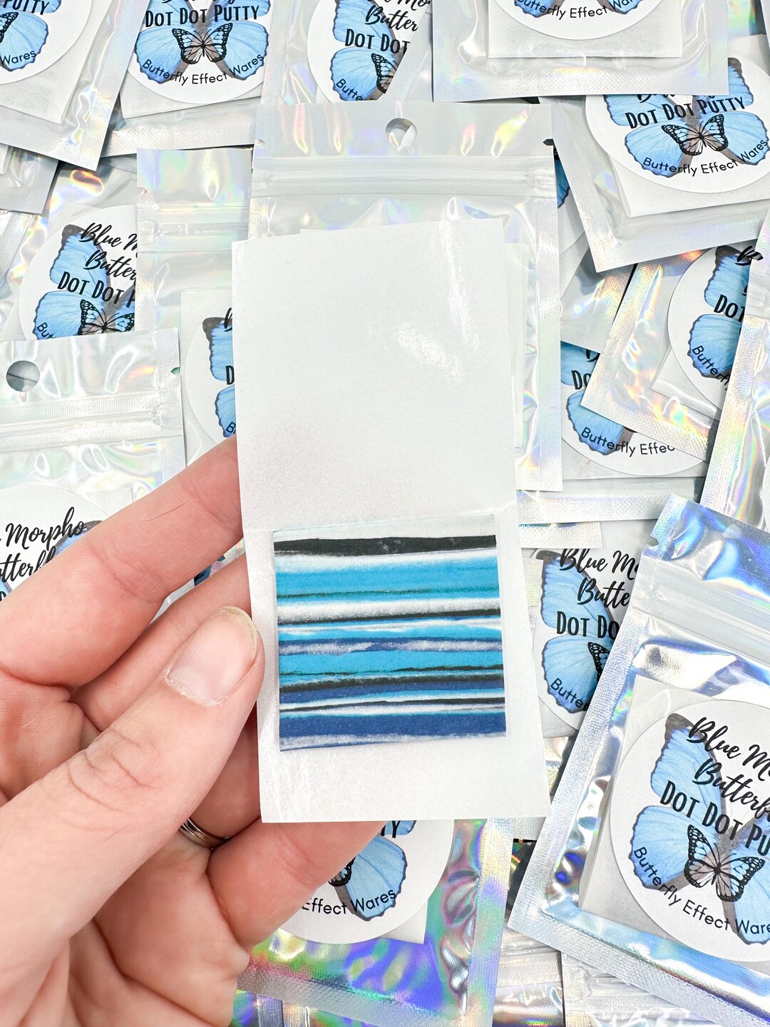 Blue Morpho Butterfly Dot Dot Putty Scented Diamond Painting Putty ...