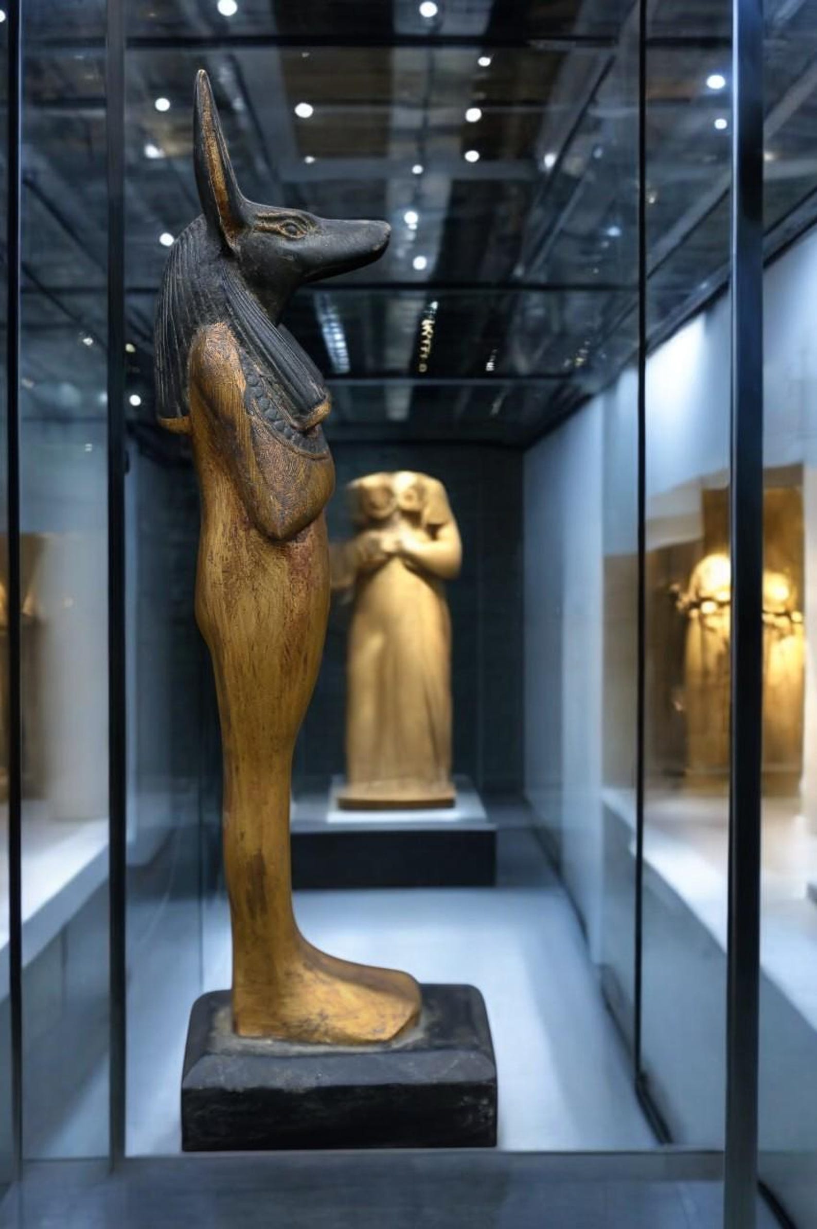 Anubis Stone Statue - Ancient Egyptian God of the Afterlife ...
