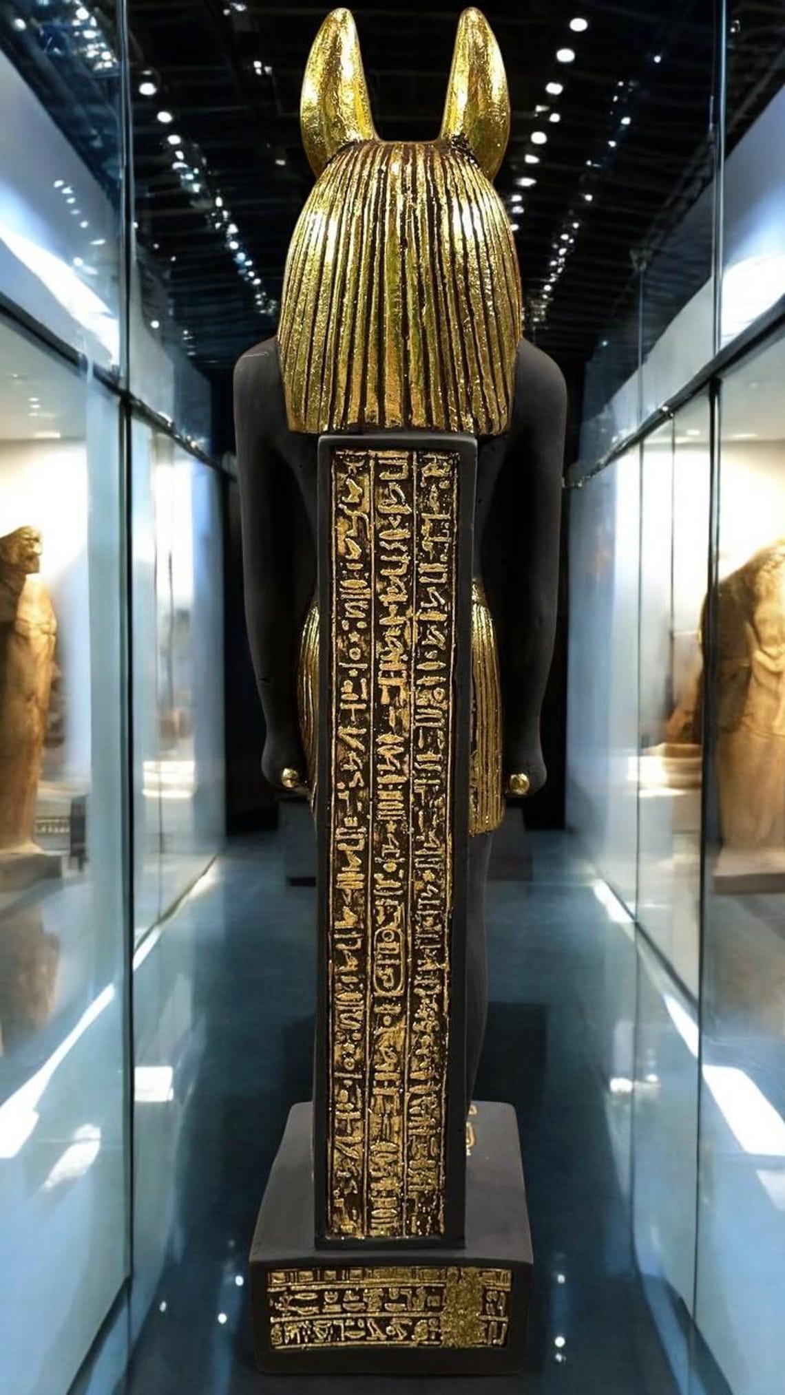 Anubis Stone Statue - Ancient Egyptian God of the Afterlife ...