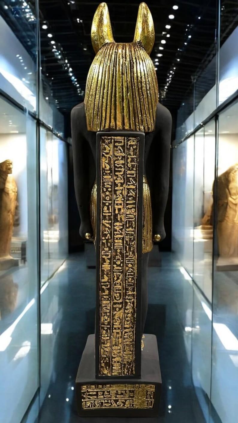 Anubis Stone Statue - Ancient Egyptian God of the Afterlife ...