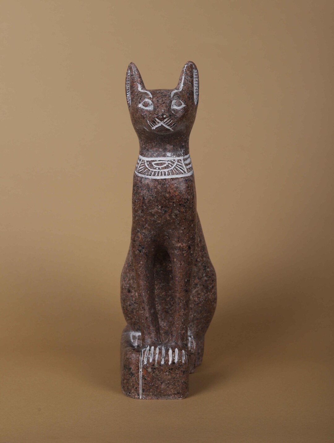 Ancient Egyptian Bastet Statue: Hand-carved Stone Goddess Sculpture - Etsy