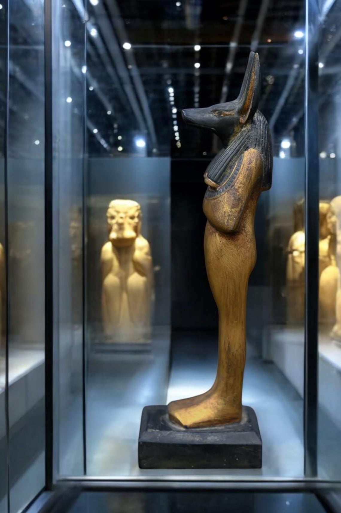 Anubis Stone Statue - Ancient Egyptian God of the Afterlife ...