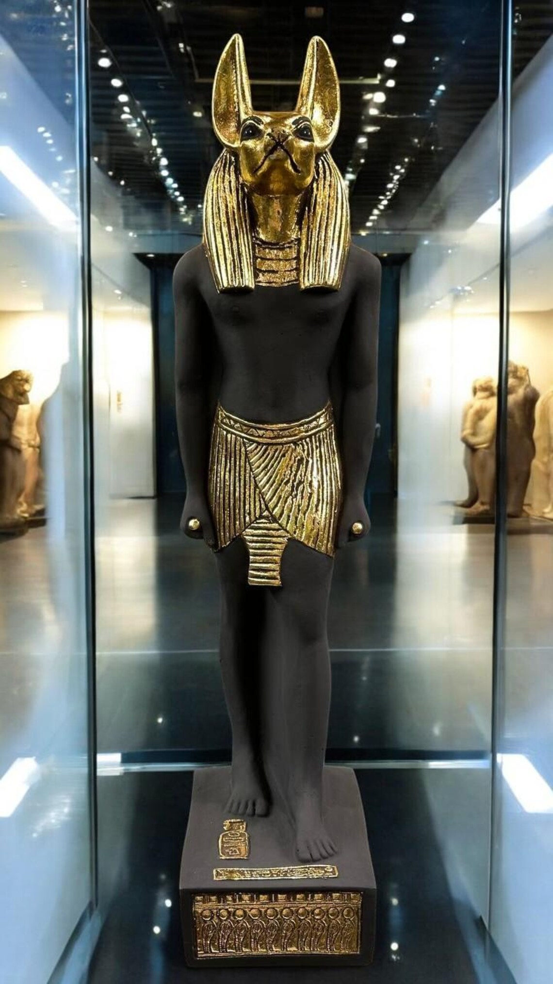 Anubis Stone Statue - Ancient Egyptian God of the Afterlife ...