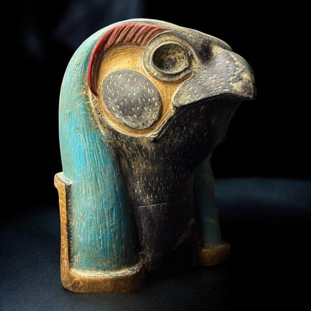 Rare Ancient Egyptian Horus Statue - Sun God Mythology - Authentic ...