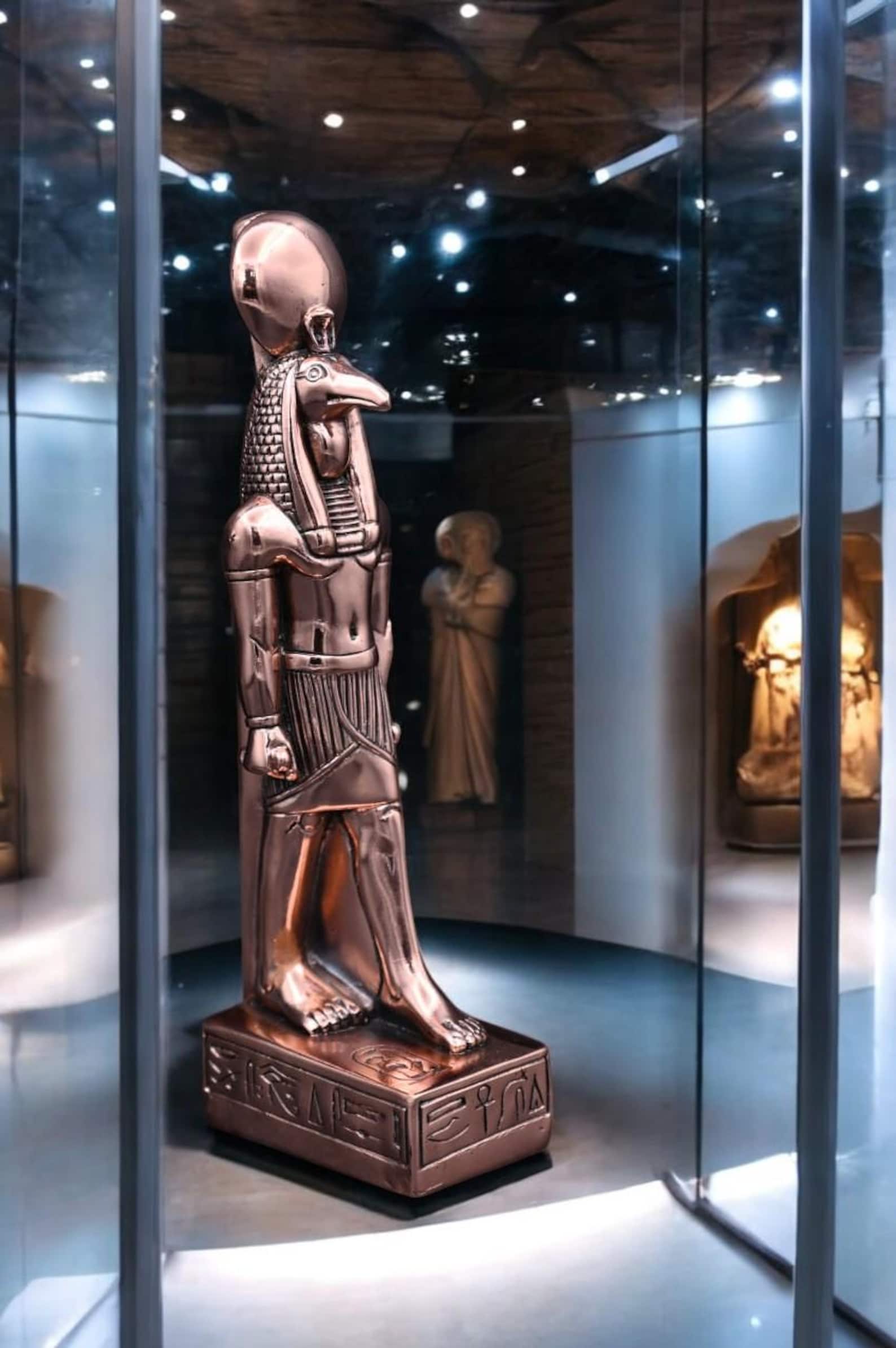 Handcrafted God Thoth Pharaonic Stone Statue – Egyptian Ancient Art ...