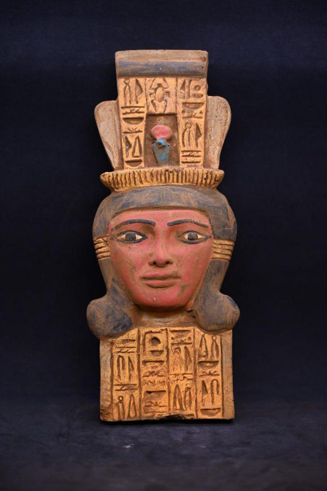 Mask of Hathor Ancient Egyptian Antiquities Statue | Rare Antique ...