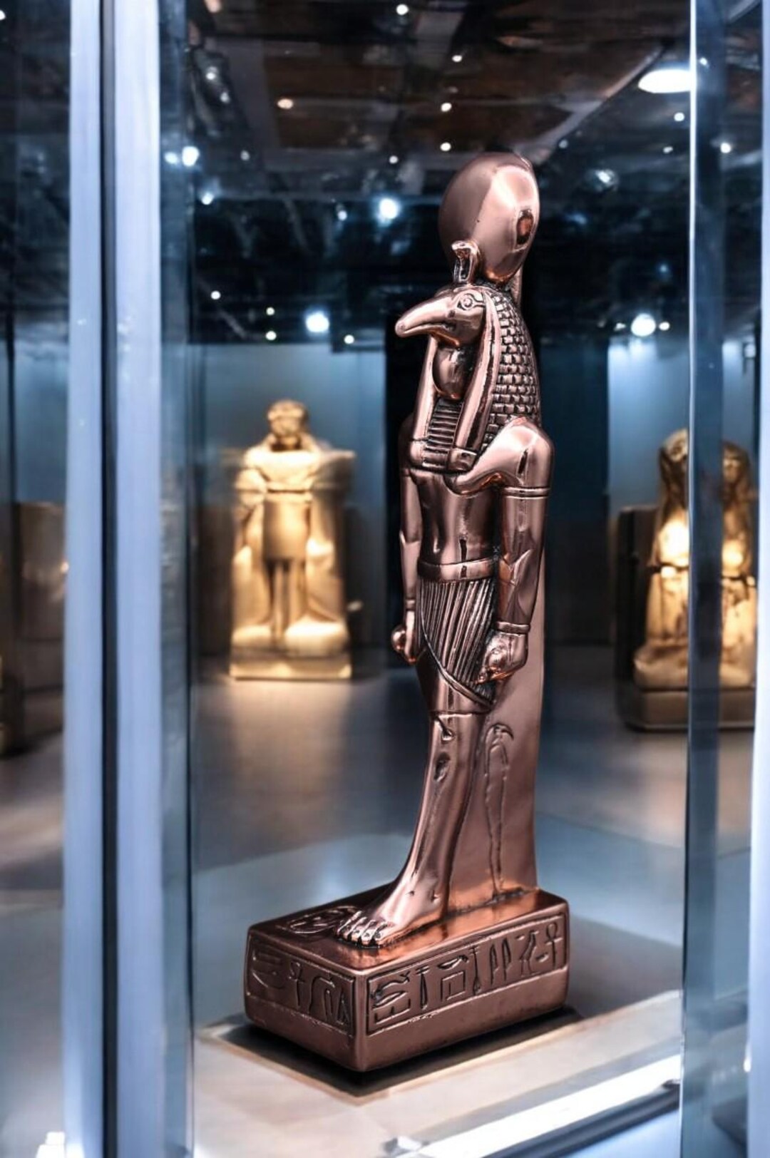 Handcrafted God Thoth Pharaonic Stone Statue – Egyptian Ancient Art ...