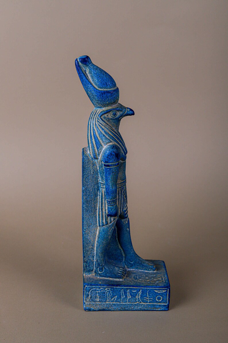 Ancient Egyptian Horus Statue: Pharaonic Falcon God Sculpture - Etsy