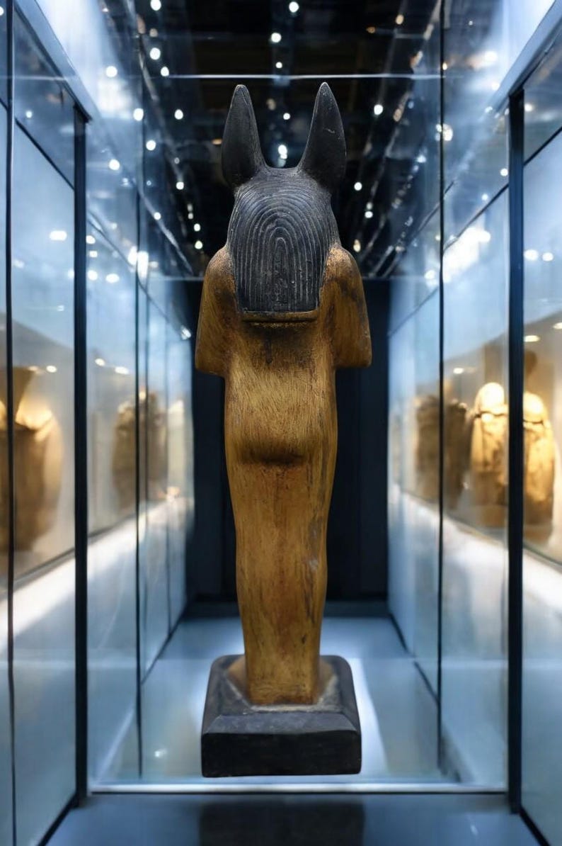 Anubis Stone Statue - Ancient Egyptian God of the Afterlife ...