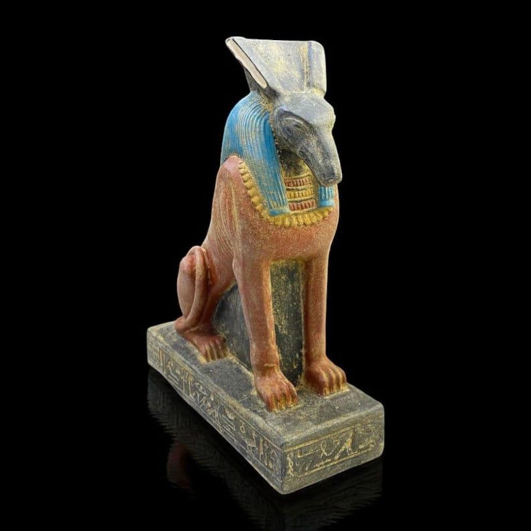 Rare Ancient Egyptian God Seth-set Figurine God of Storms & Strength ...