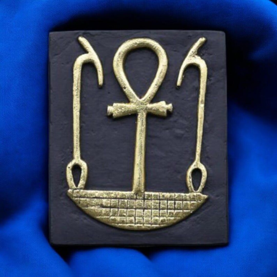 Rare Ancient Egyptian Ankh Key of Life With Scepter Frame - Antique ...