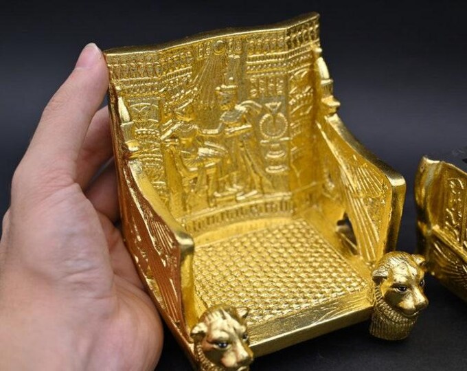 Egyptian Handmade, Throne of King Tutankhamun, Made in Egypt - Etsy Canada