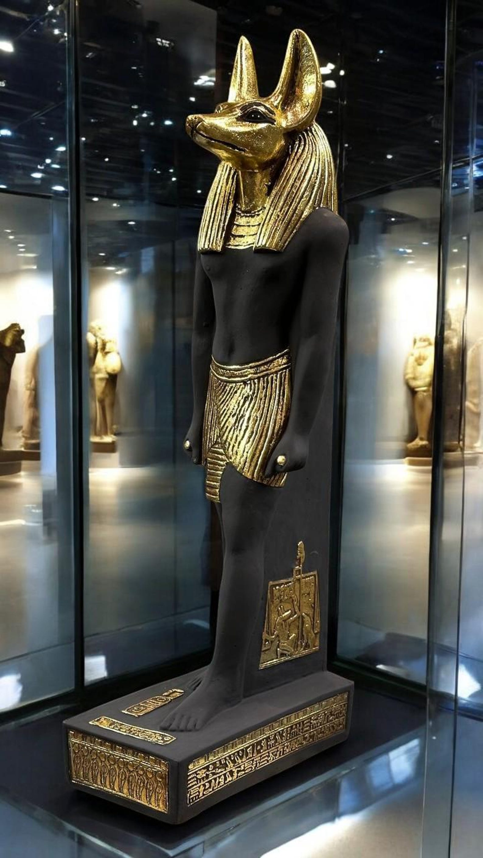 Anubis Stone Statue - Ancient Egyptian God of the Afterlife ...