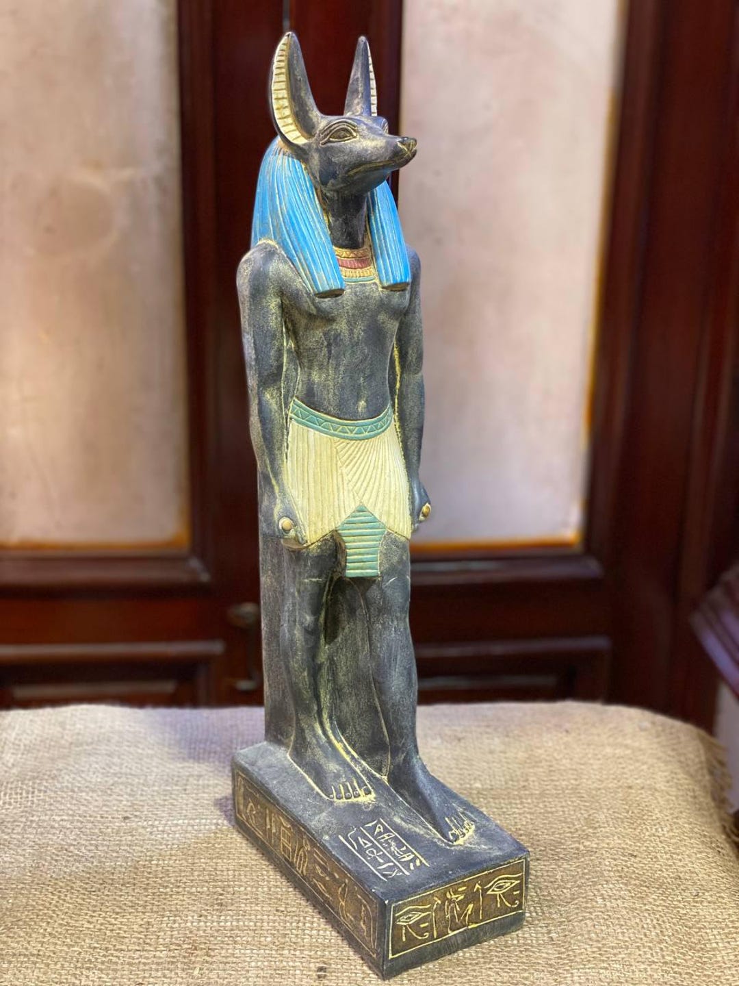 Anubis Stone Statue - Ancient Egyptian God of the Afterlife ...