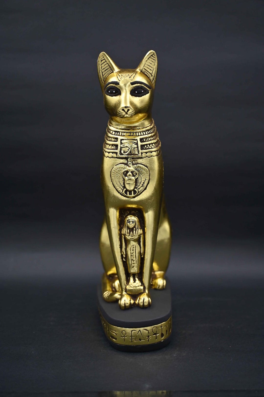 Bastet Statue: Egyptian Goddess Decor, Pharaonic Stone Replica - Etsy
