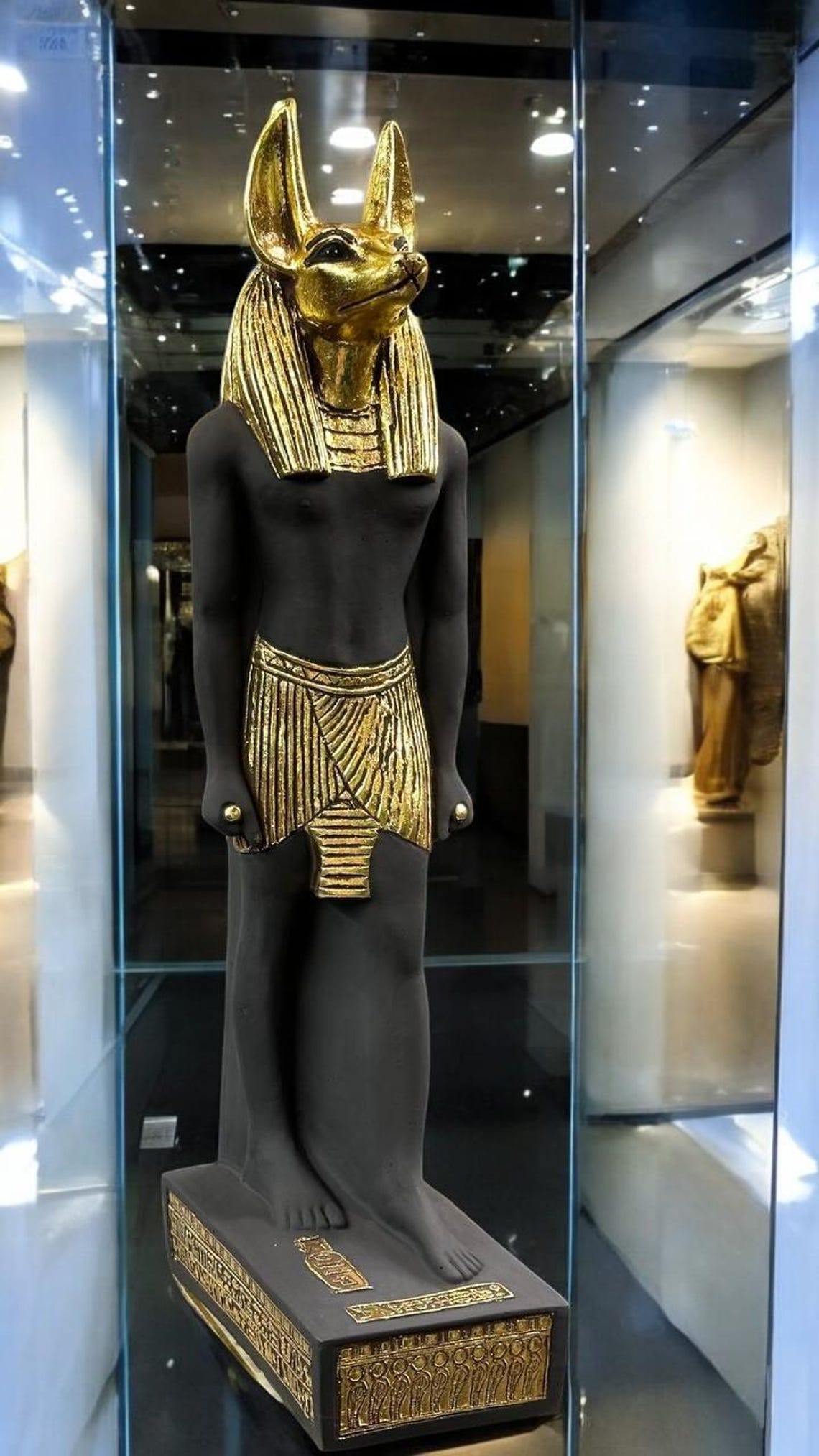 Anubis Stone Statue - Ancient Egyptian God of the Afterlife ...