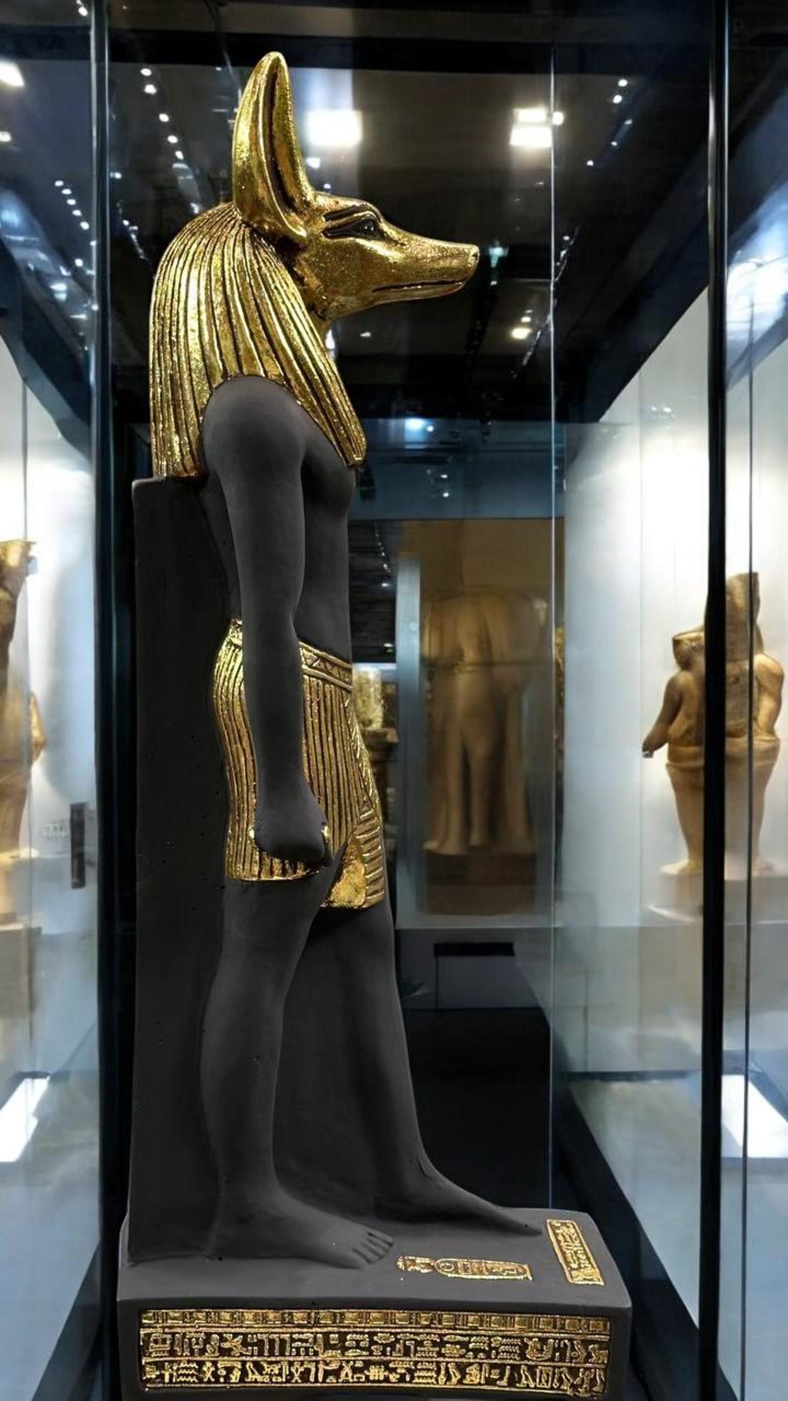 Anubis Stone Statue - Ancient Egyptian God of the Afterlife ...