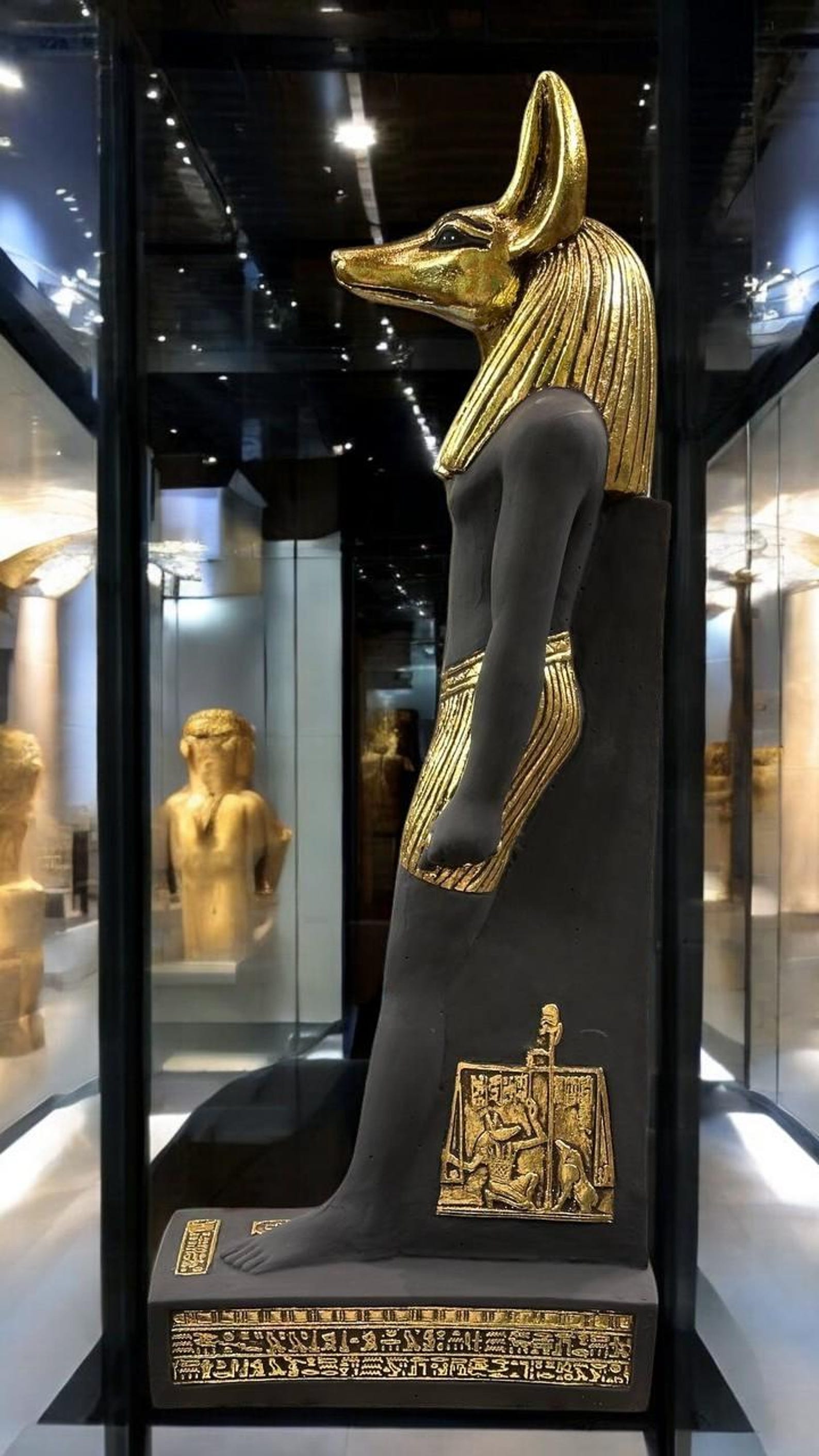 Anubis Stone Statue - Ancient Egyptian God of the Afterlife ...