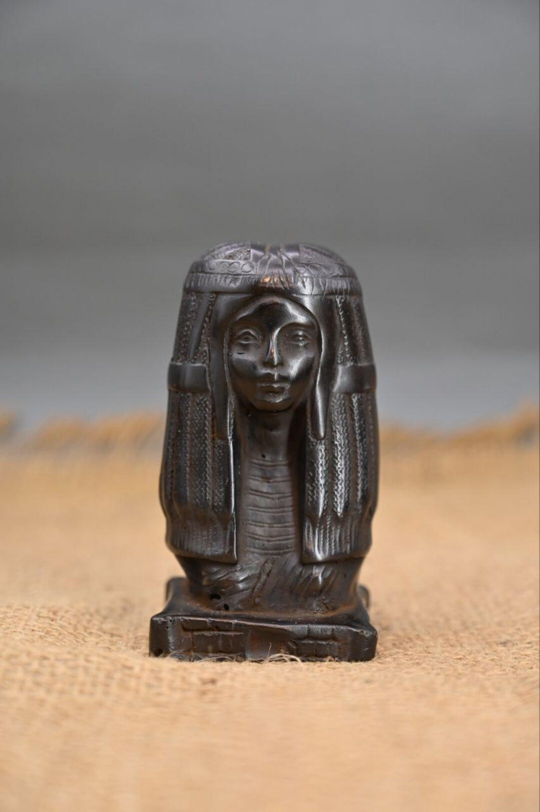 Queen Tuya Stone Statue - Handmade Egyptian Pharaoh Figurine for Home ...