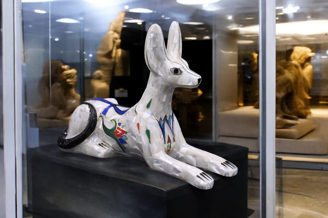 Anubis Stone Statue - Ancient Egyptian God of the Afterlife ...