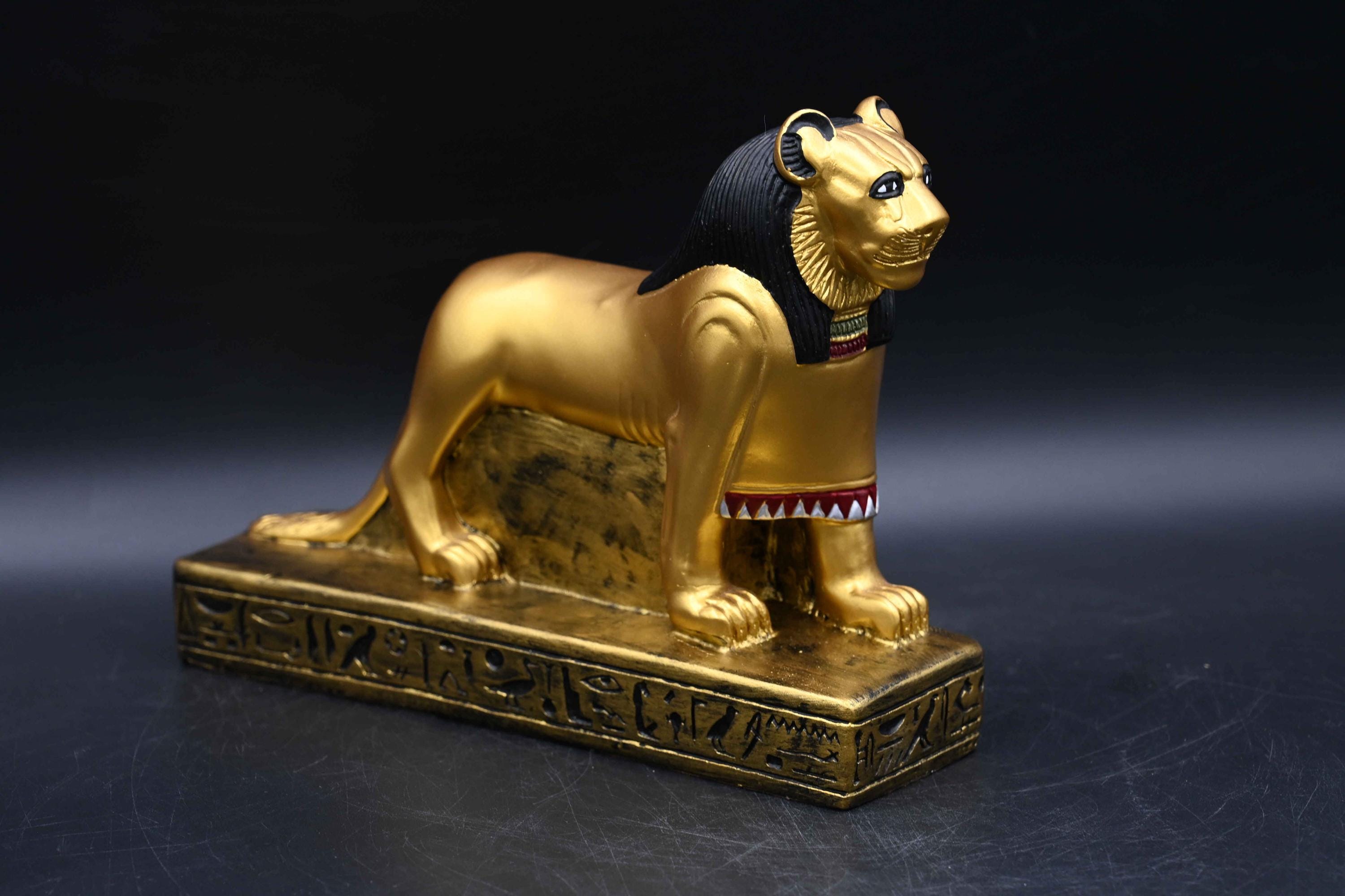 Ancient Egyptian Sekhmet Statue: Pharaonic Stone Sculpture - Etsy