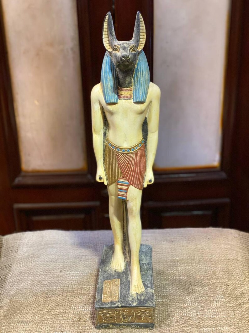 Anubis Stone Statue - Ancient Egyptian God of the Afterlife ...