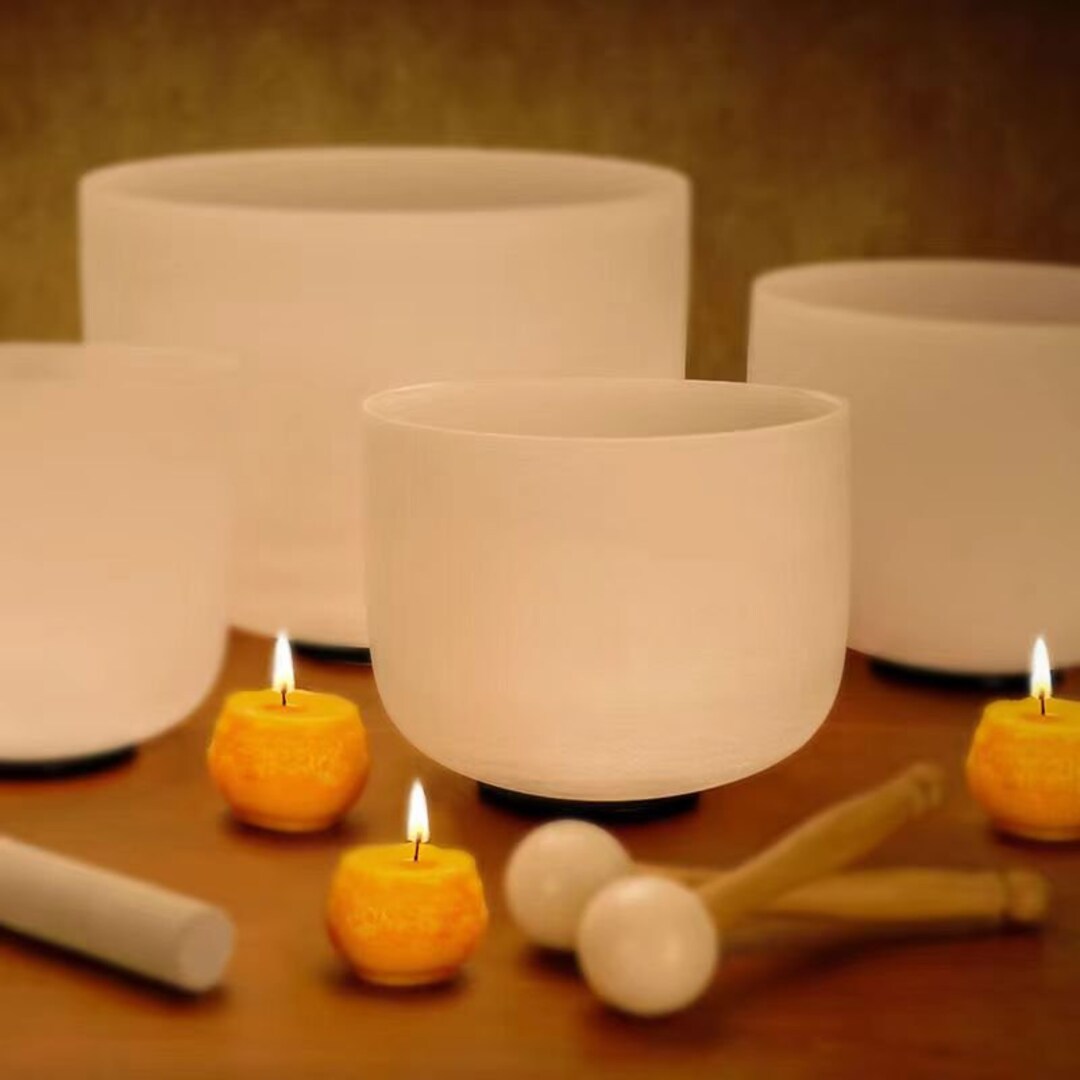 432hz Quartz Singing Bowl614inch Crystal Singing Bowl All Music Notes ...