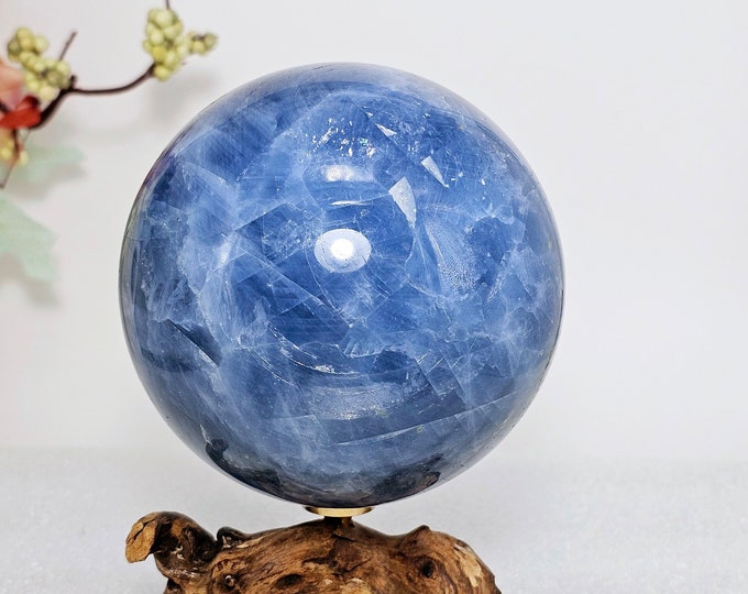 Big Celestite Sphere / 95m / Blue Crystal / Chakra / Rocks and Minerals ...