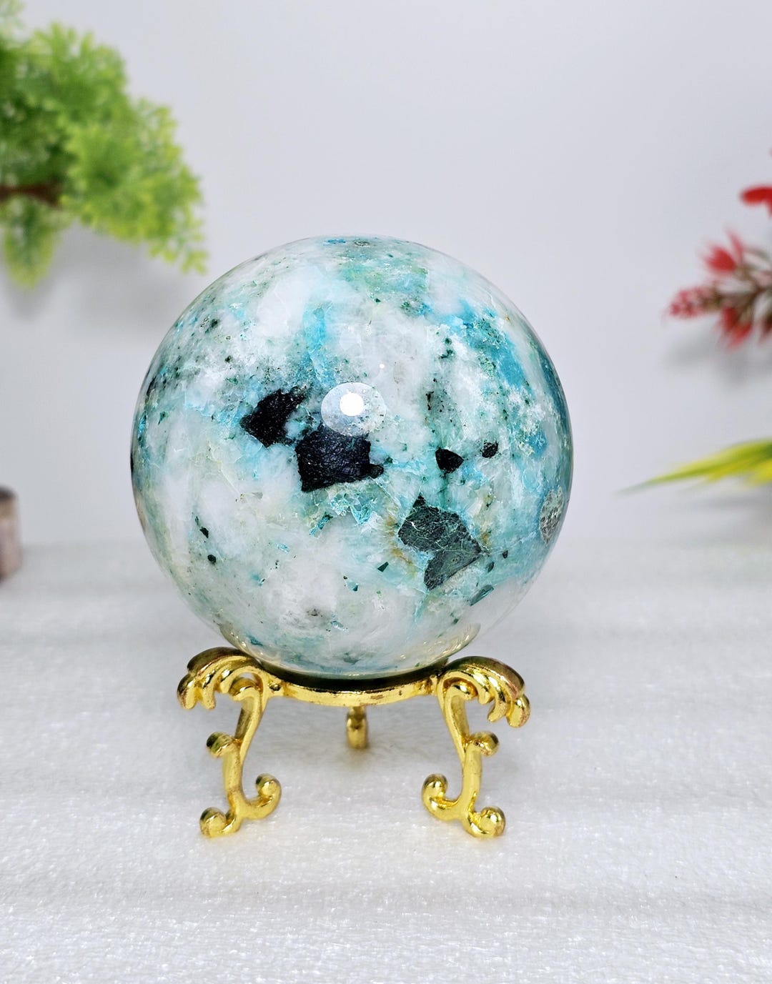 Pheonix Stone / 76mm / Natural Chrysocola/ Malachite Shattuckite ...