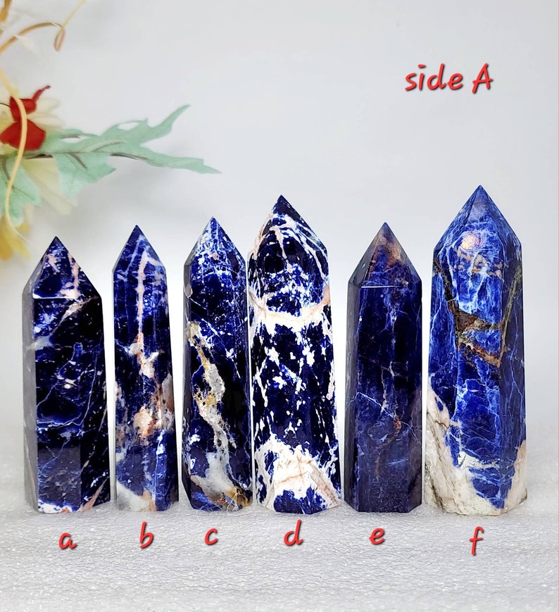 Sodalite Tower / Blue Sodalite / Chakra / Rocks and Minerals - Etsy