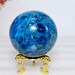 Blue Apatite Sphere / 70mm / Blue Sphere / Chakra / Rocks and Minerals ...