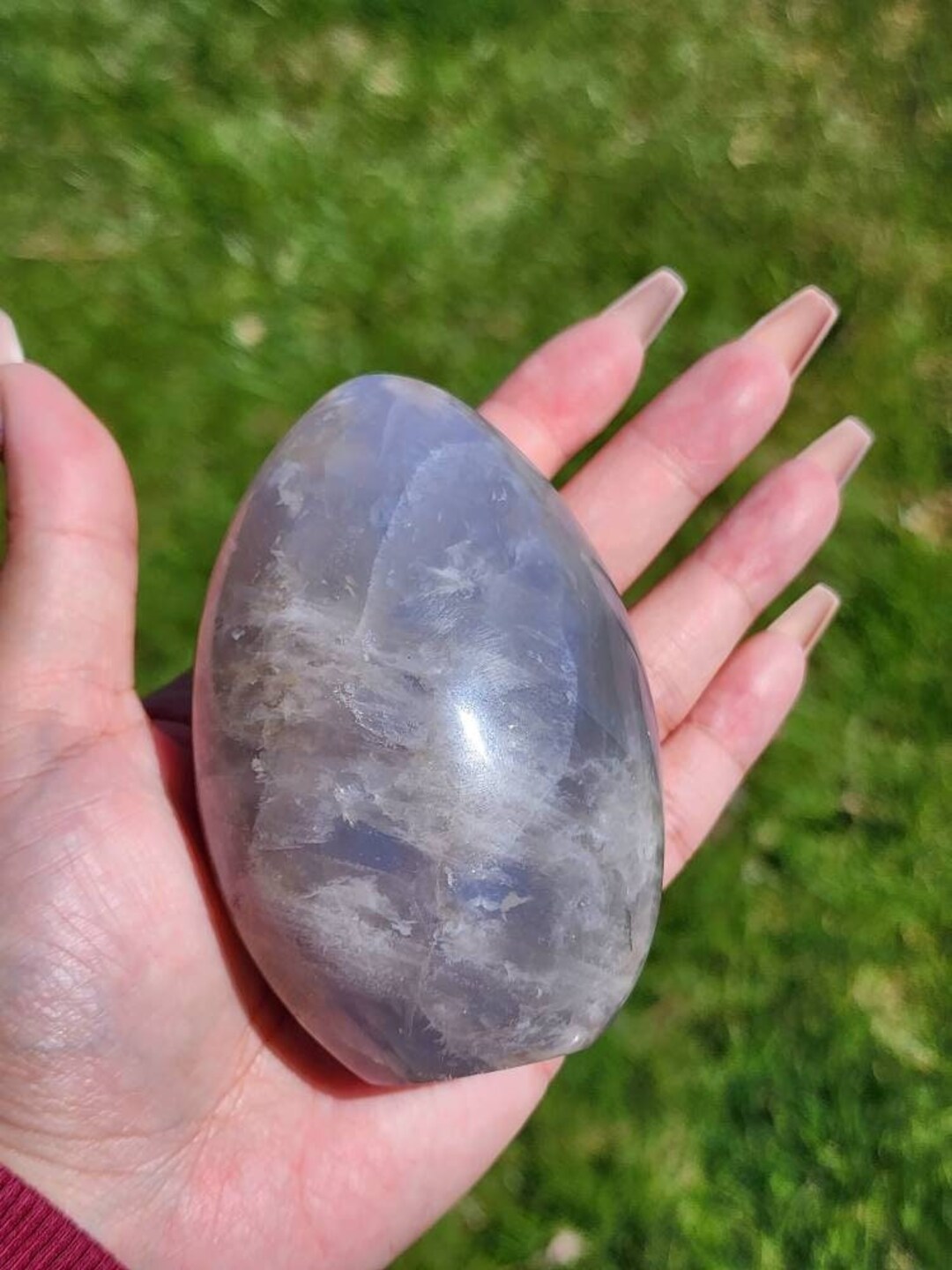Blue Rose Quartz Freeform 3 6 14oz Etsy blue-rose-quartz-freeform-3-6-14oz-etsy