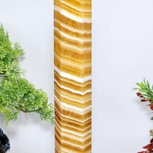 Tall and Gemmy Orange Calcite Tower / 10 / Orange Calcite / Banded ...