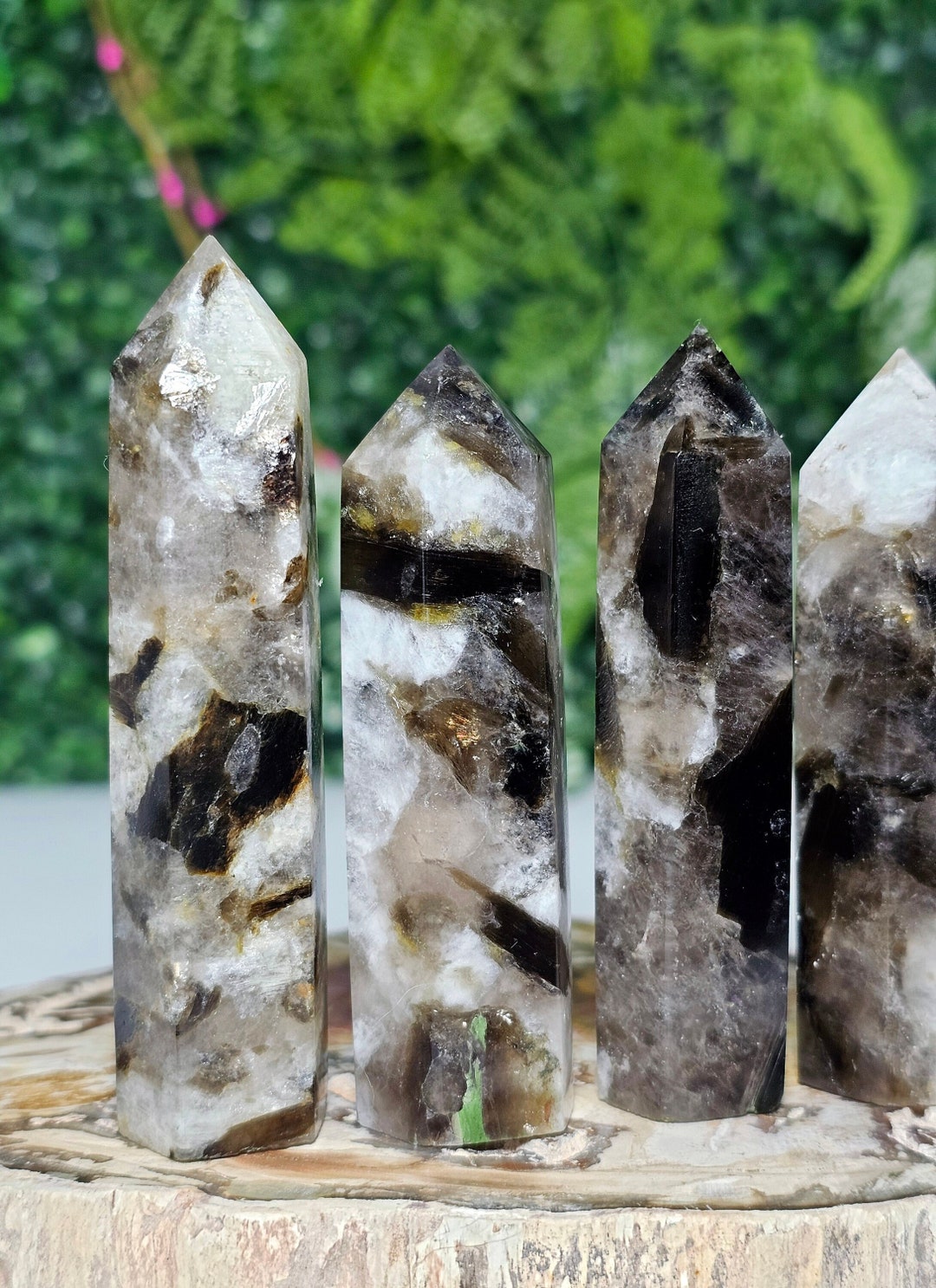 Green Mica Tower / Mica / Rocks and Minerals - Etsy