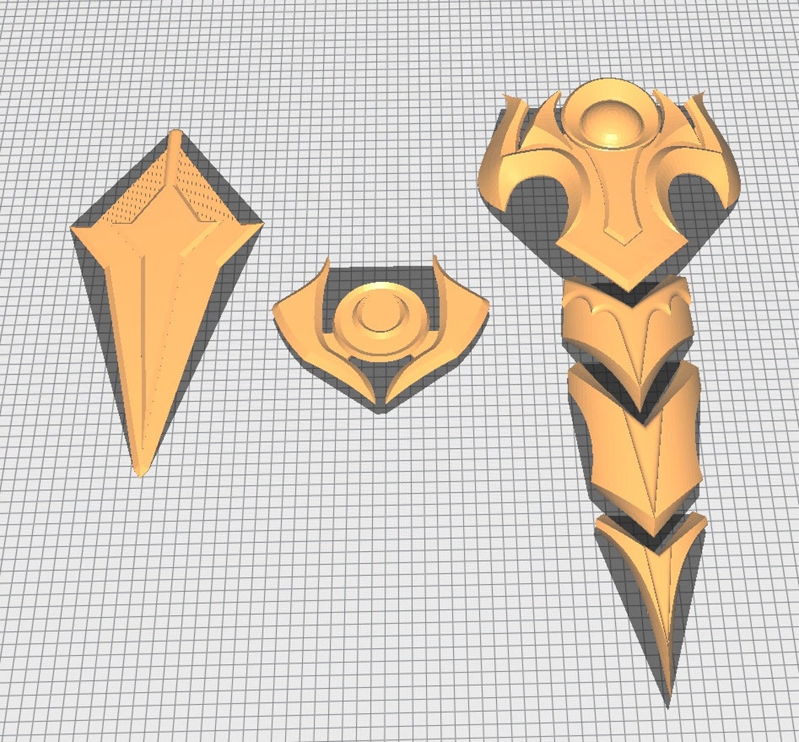 Samira League of Legends Full complect weapons and accessories | Etsy