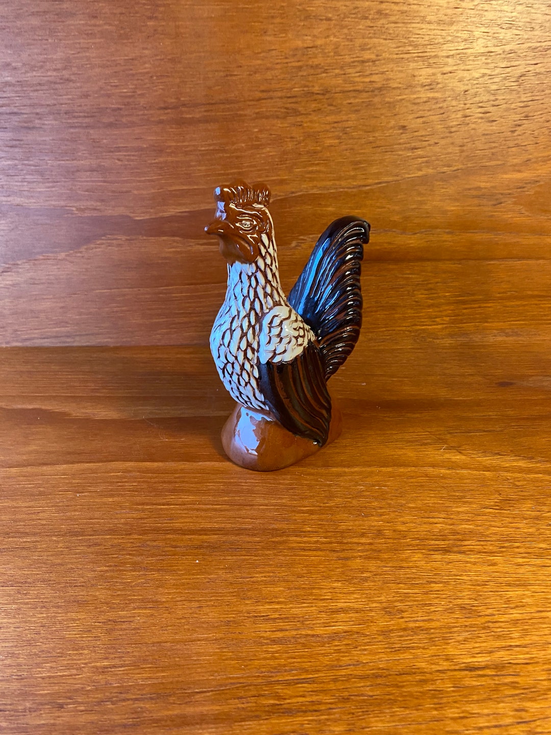 Vintage Large Ceramic Cockerel Ornament. - Etsy