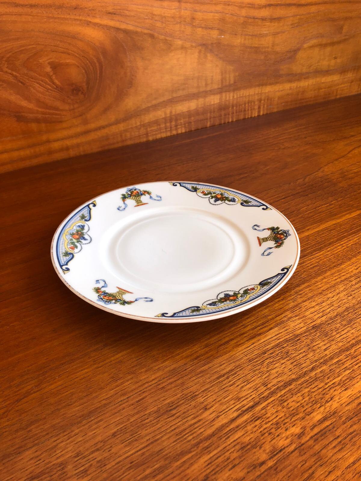 Vintage Epiag Czechoslovakia Plate. Fruit Design Side Plate. - Etsy