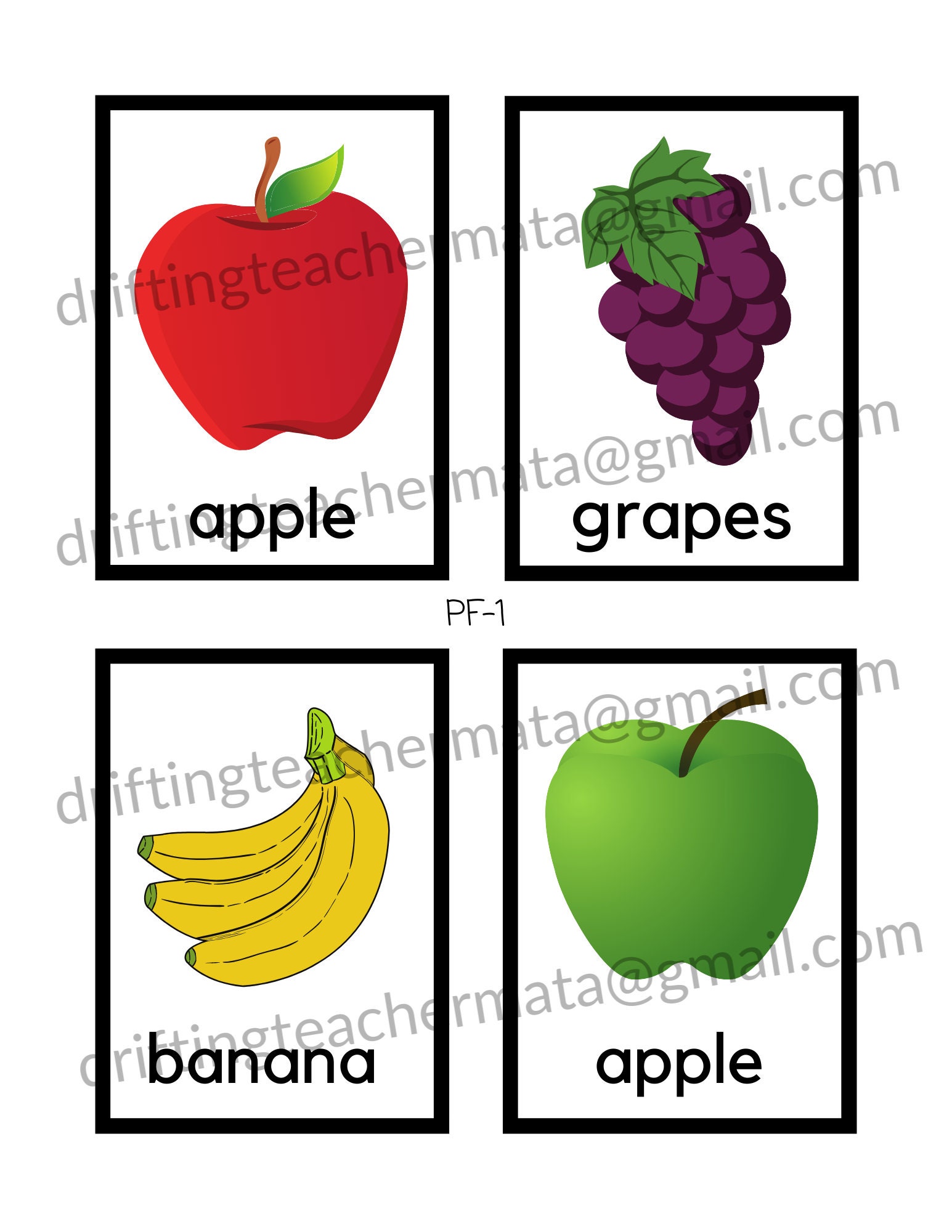 Palfish Trial Lessons PF1 - PF4 Props Kit (all Props Needed, Palfish ...