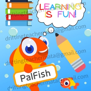 Palfish Customized Name Tag With Flag + FREE Bonus Poster - Etsy