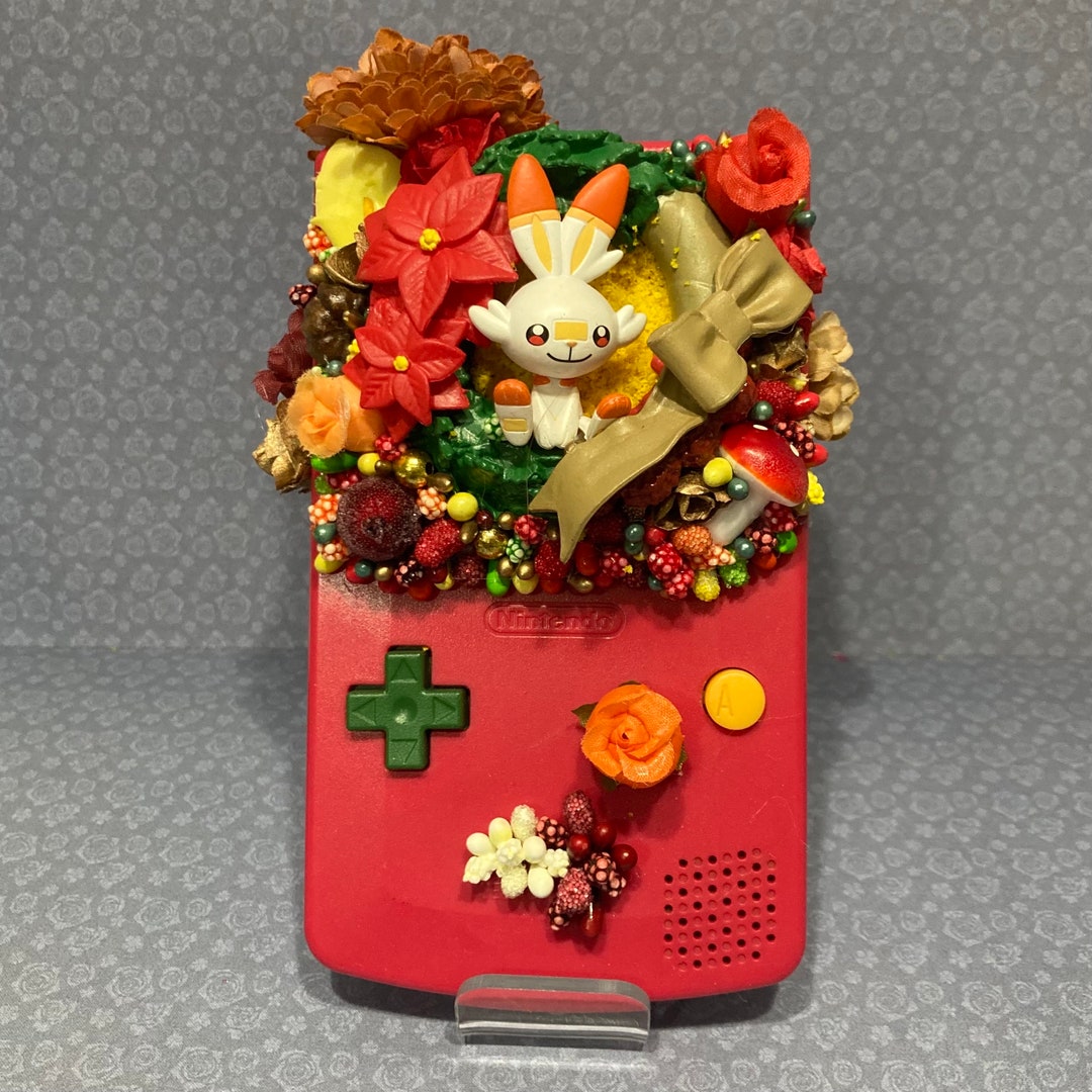 Diorama Game Boy Color Pokémon Flambino Scorbunny - Etsy
