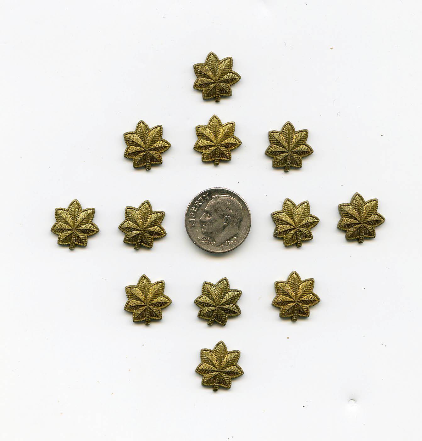 Miniature WWII U.S. ARMY Officer MAJOR Rank Insignia Sweetheart Pin ...