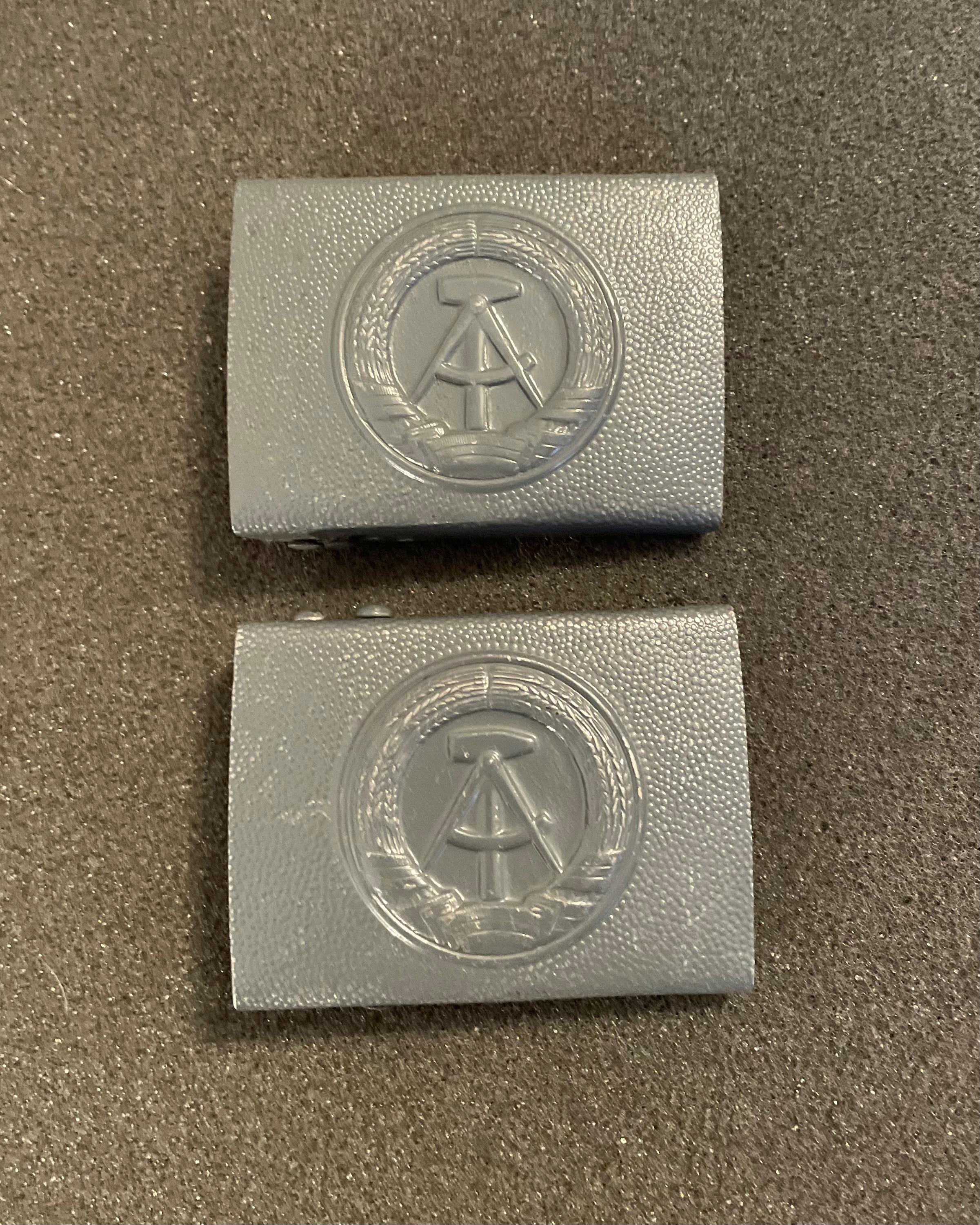 Unissued EAST GERMAN Germany DDR Subdued Army, Police, Border Guard ...